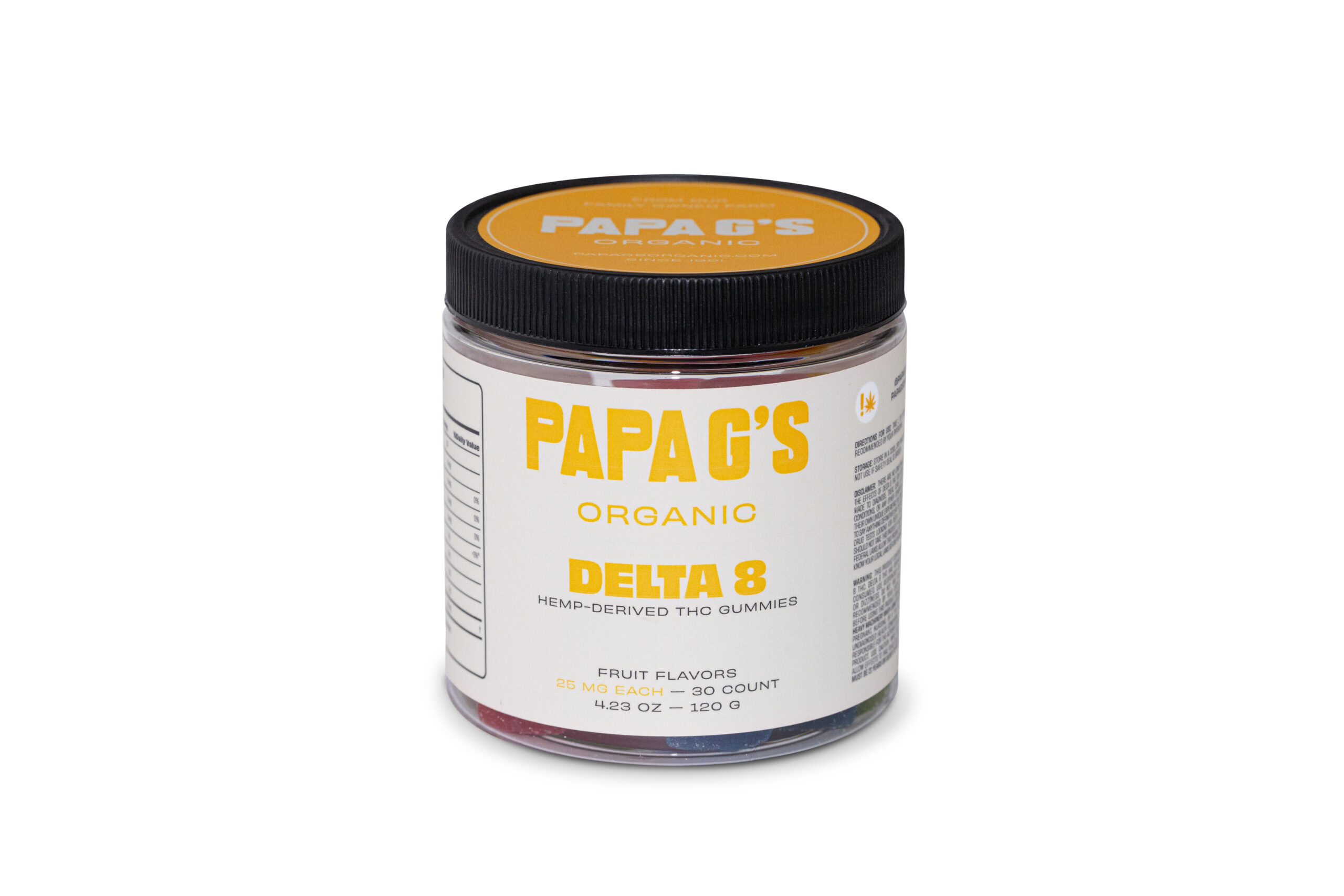 Delta 8 THC Gummies - Papa G's Organic